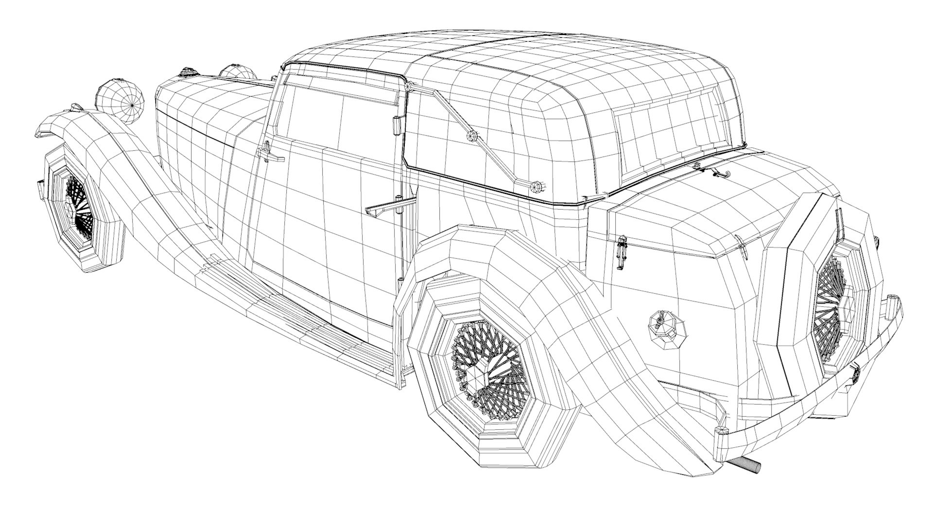 3D Swallow SS1 Coupe 1934 - TurboSquid 2017423
