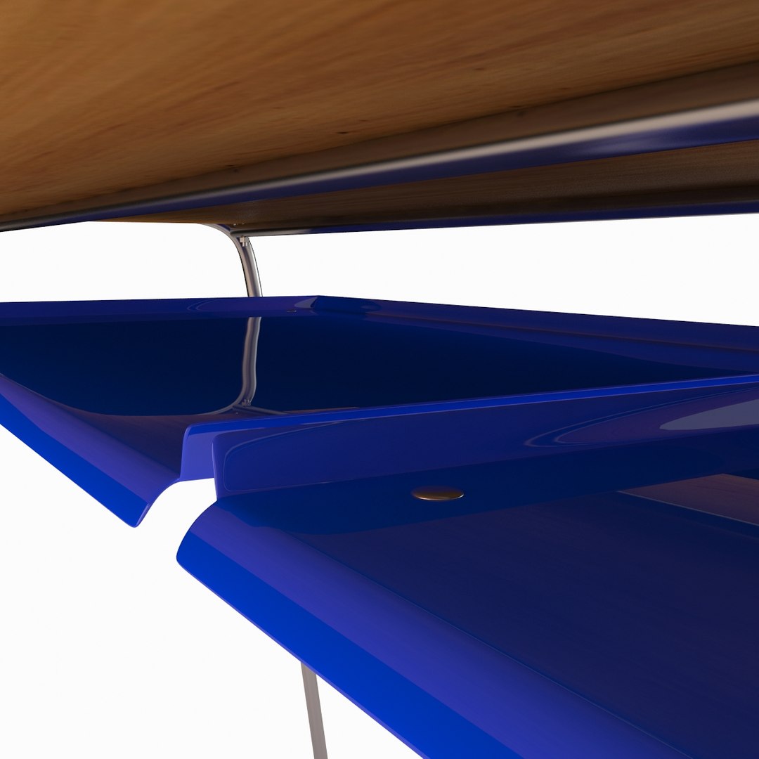 School Classroom Table 3d Model