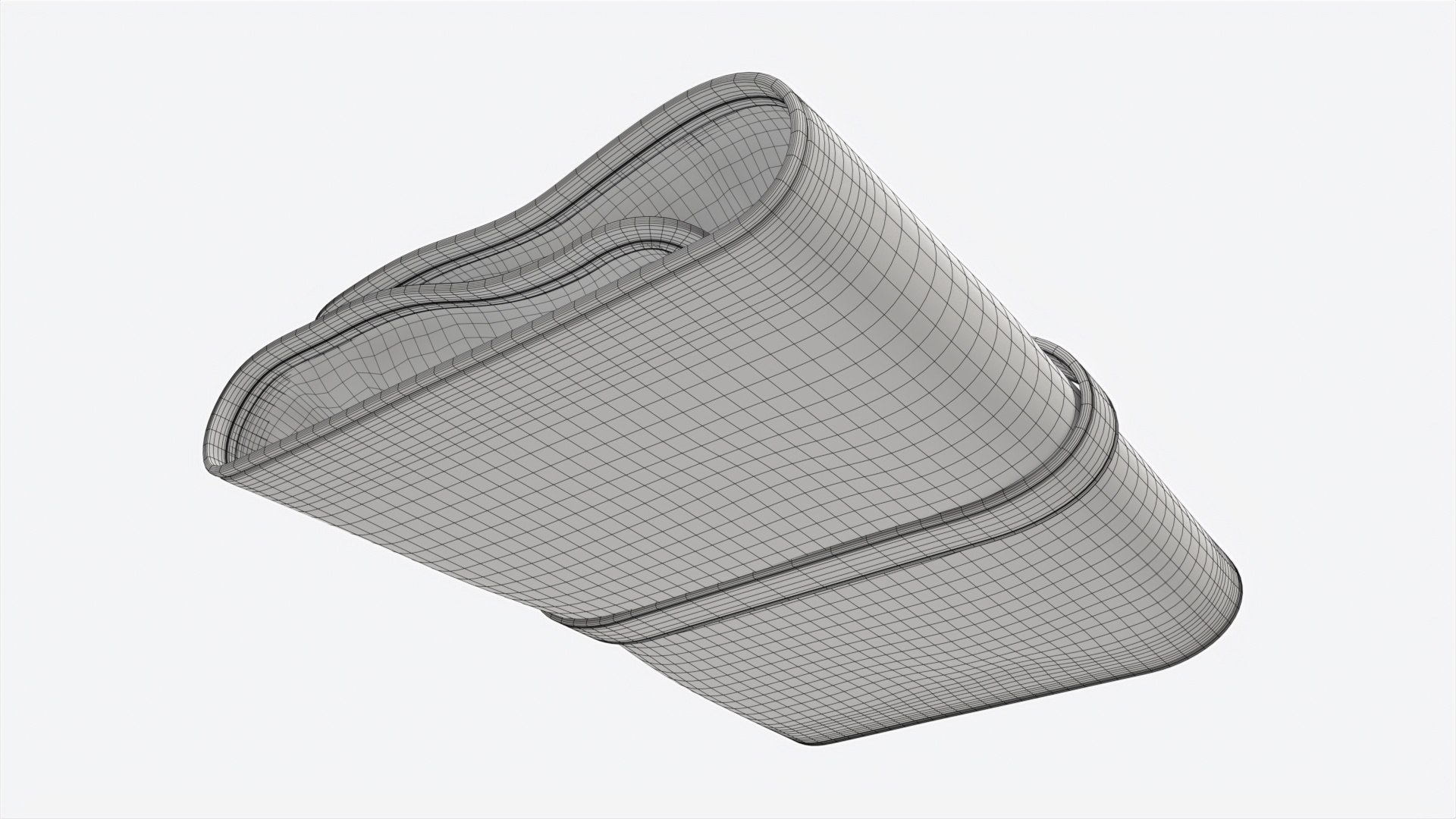 3D Smoking Pipe Travel Bag Leather Folded Model - TurboSquid 2073773