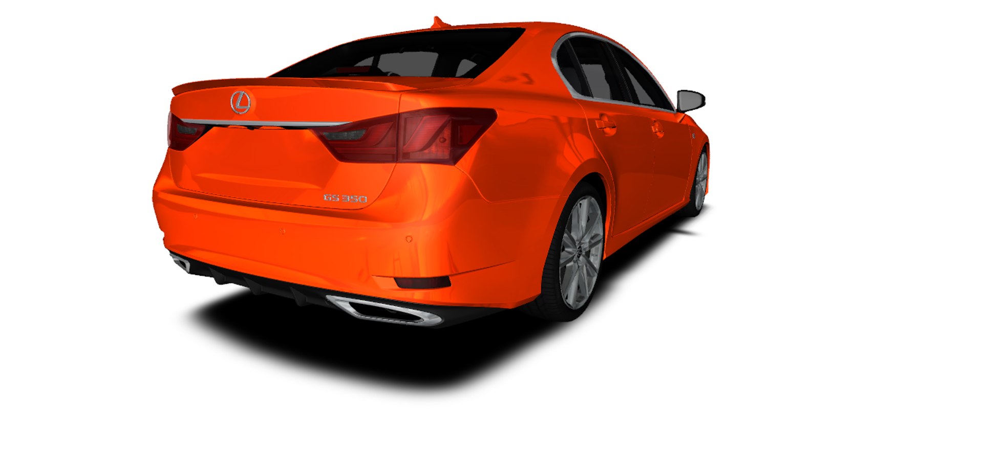3D model lexus gs-f 2013 - TurboSquid 1418517