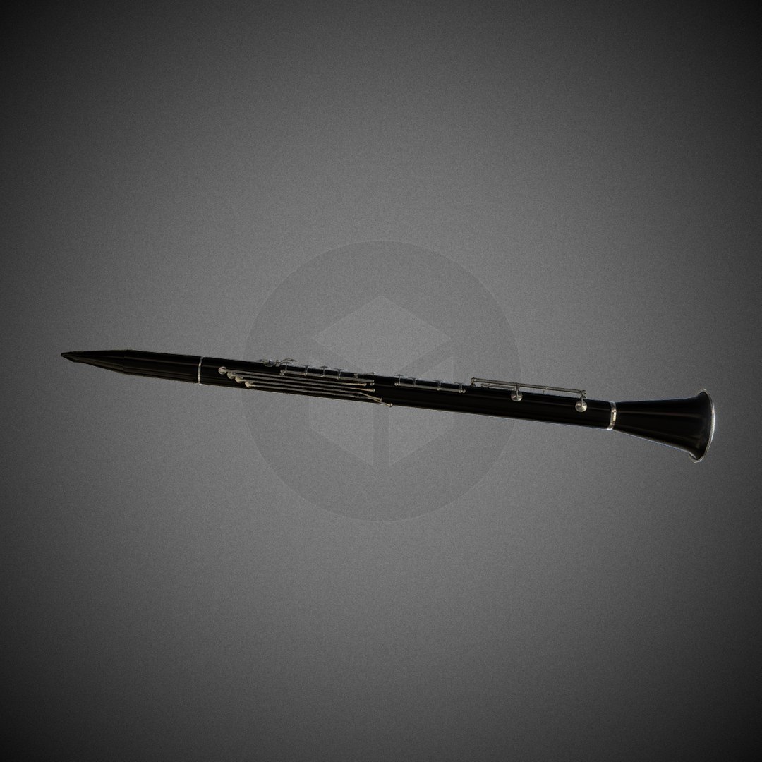 3D Clarinette - TurboSquid 2375089