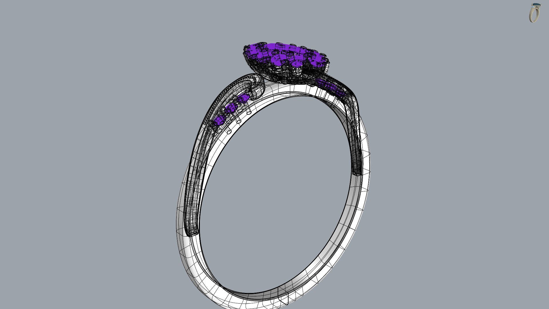 Engagement Ring3 3D Model - TurboSquid 2321672