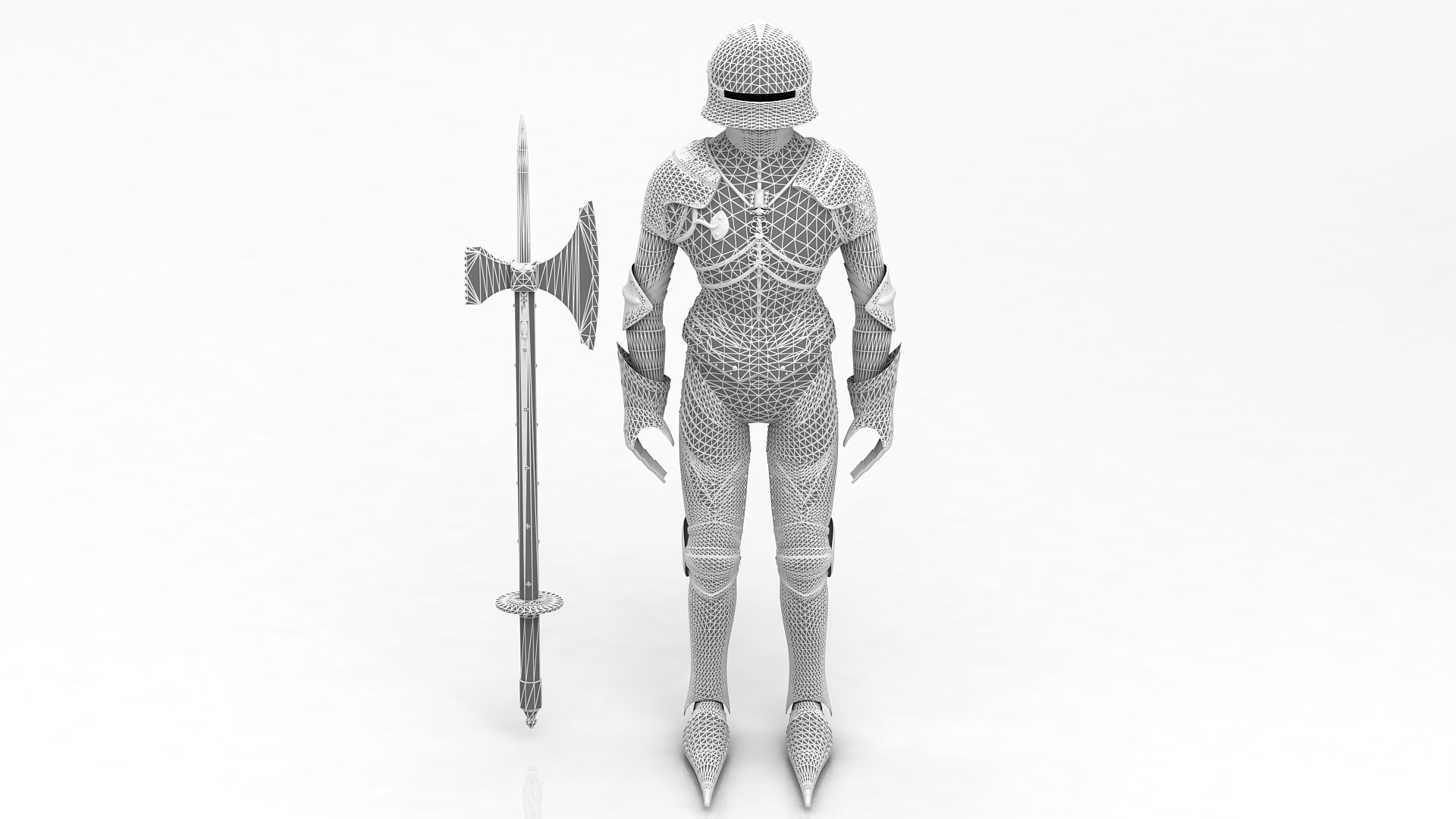 3D medieval knight armor model - TurboSquid 1850143