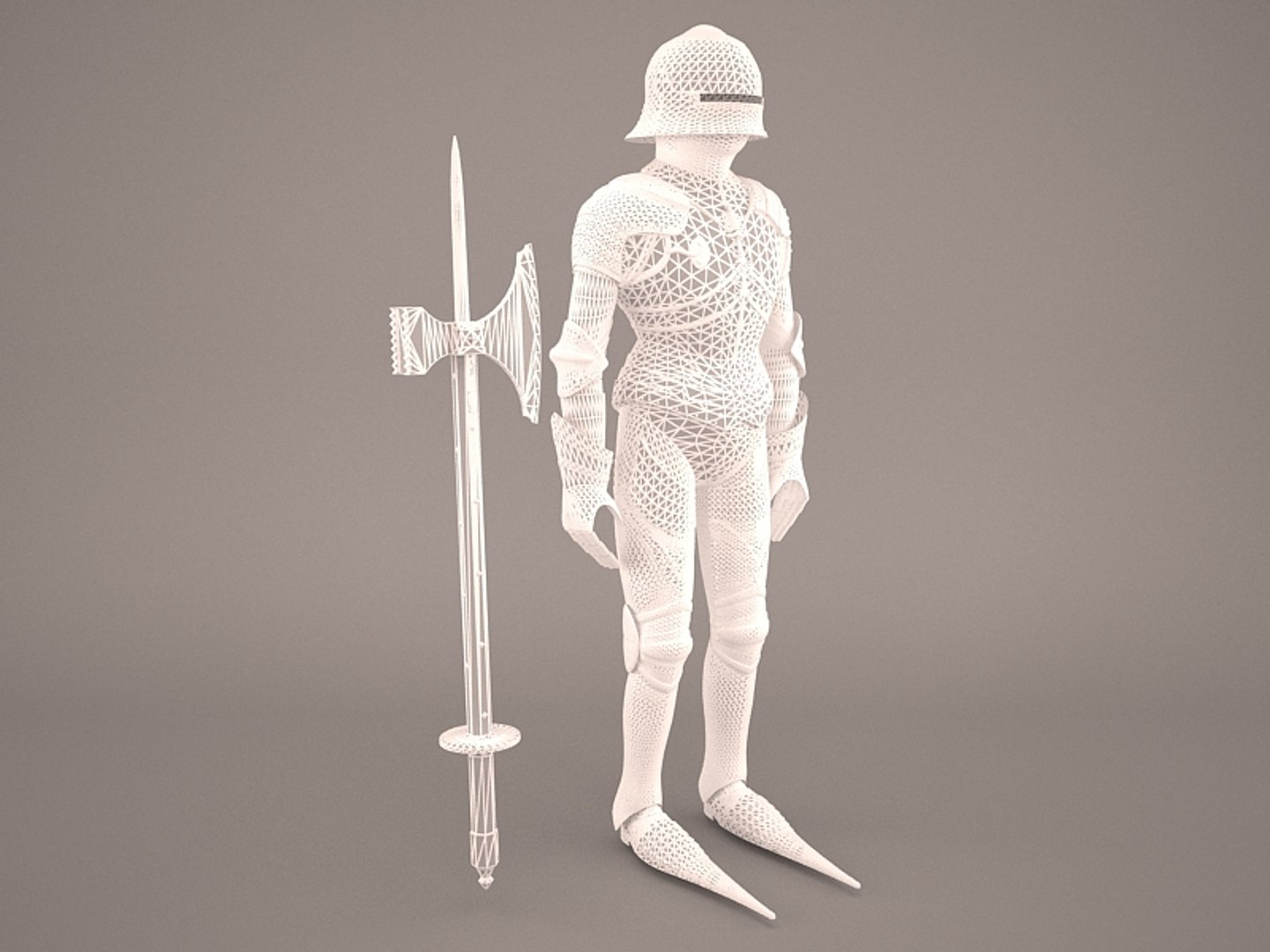 3D medieval knight armor model - TurboSquid 1850143