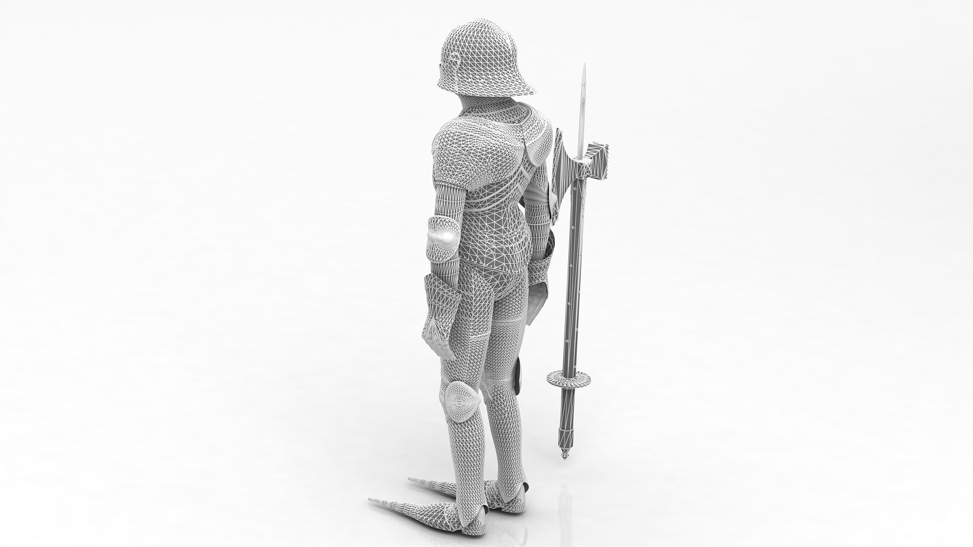 3D medieval knight armor model - TurboSquid 1850143