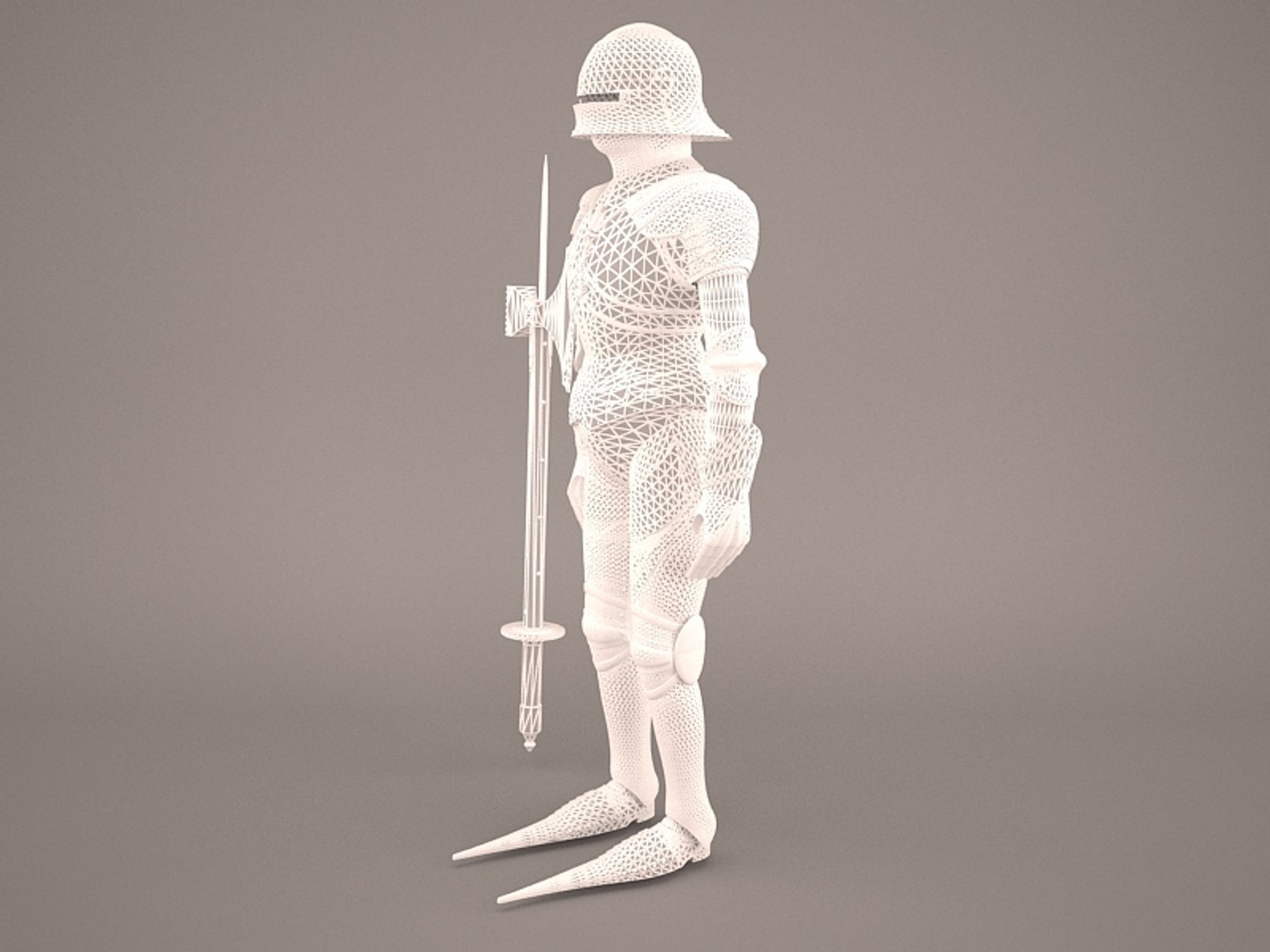 3D medieval knight armor model - TurboSquid 1850143