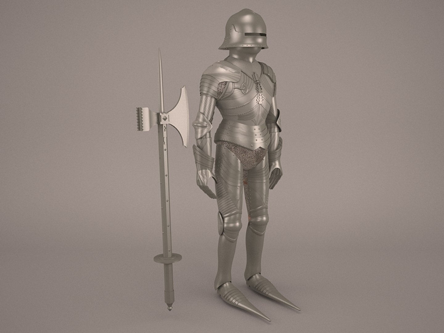 3D medieval knight armor model - TurboSquid 1850143