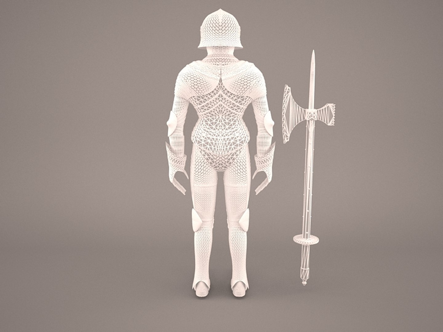 3D medieval knight armor model - TurboSquid 1850143