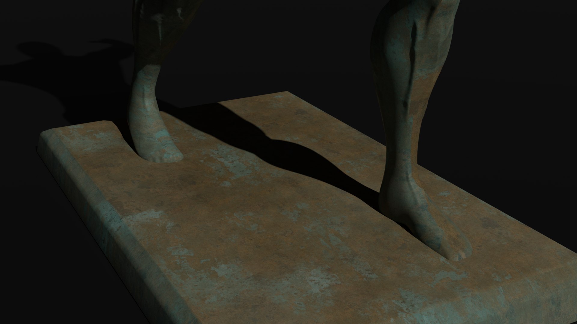 3D Statue Realistic Blender - TurboSquid 1692259