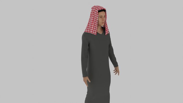 3D Arab Man - TurboSquid 1970599