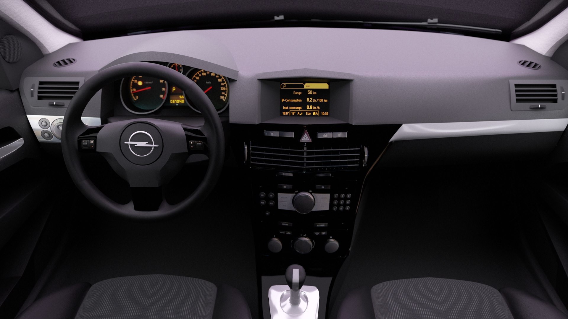 3D Opel Astra H 2008 Hatchback 5D Model - TurboSquid 2190954
