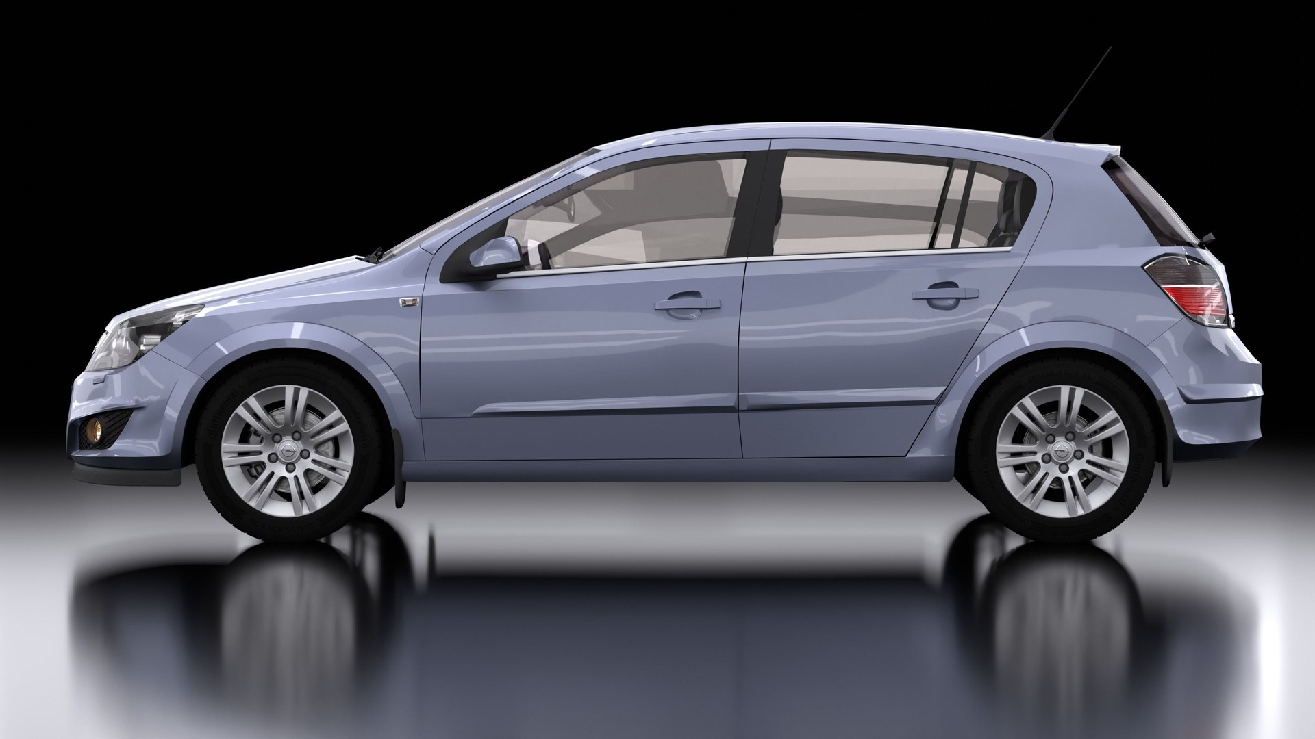 3D Opel Astra H 2008 Hatchback 5D Model - TurboSquid 2190954