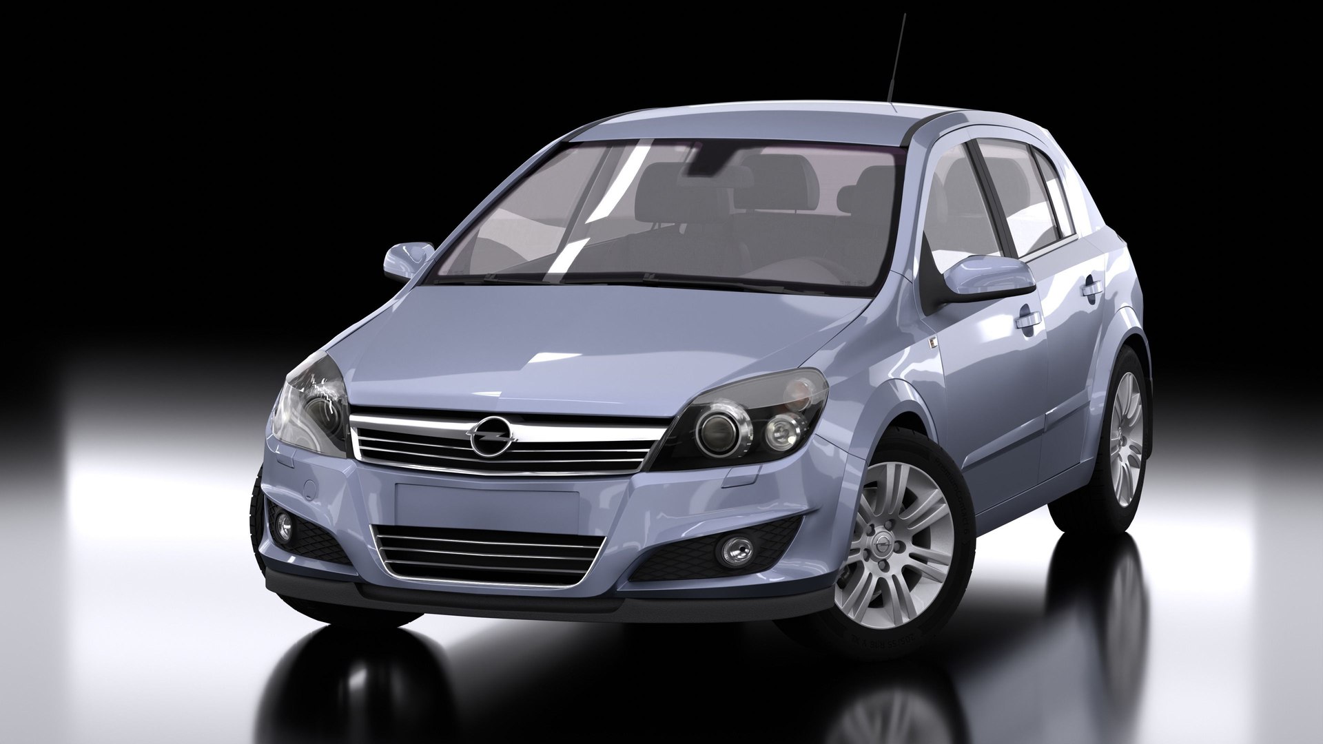 3D Opel Astra H 2008 Hatchback 5D Model - TurboSquid 2190954