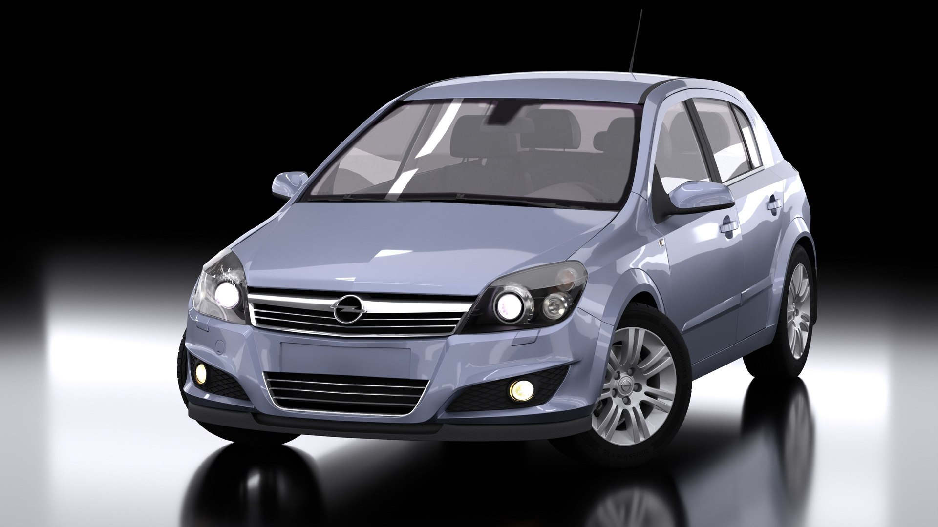 3D Opel Astra H 2008 Hatchback 5D Model - TurboSquid 2190954