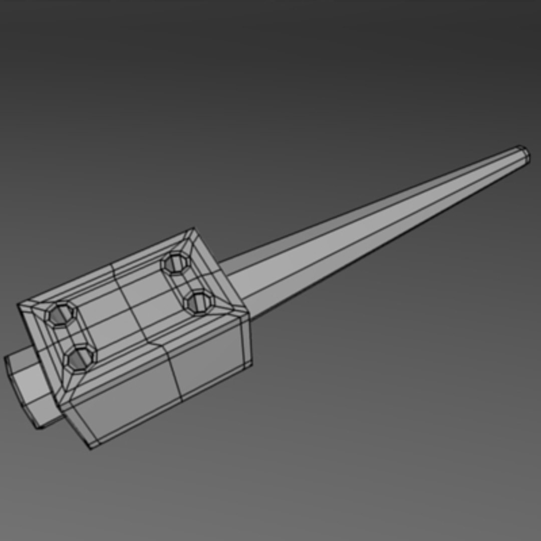 Metal Component 3d Model