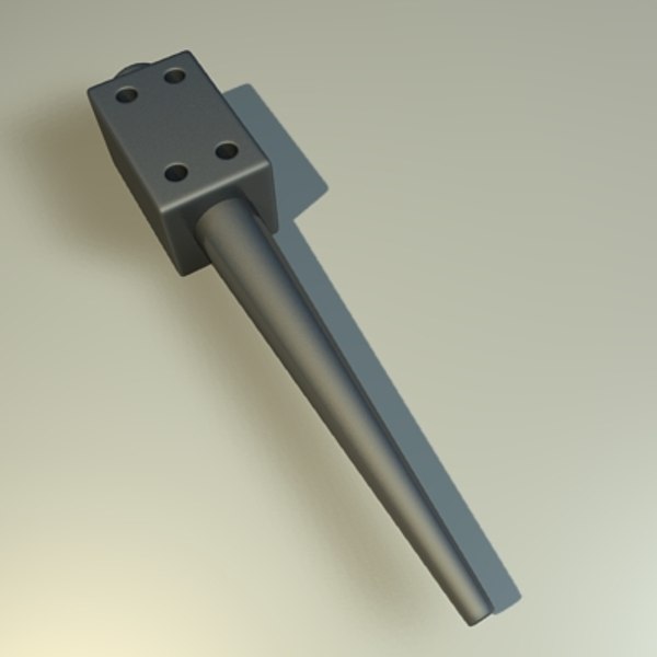 metal component 3d model