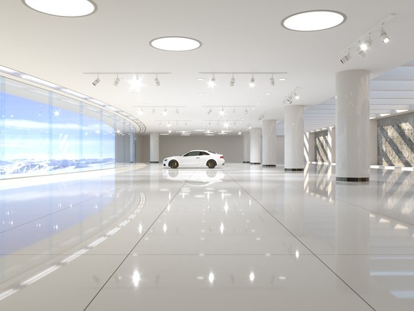 Car Dealership 3D Models for Download | TurboSquid
