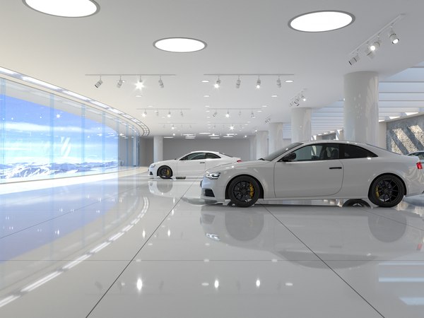 Car Dealership 3D Models for Download | TurboSquid