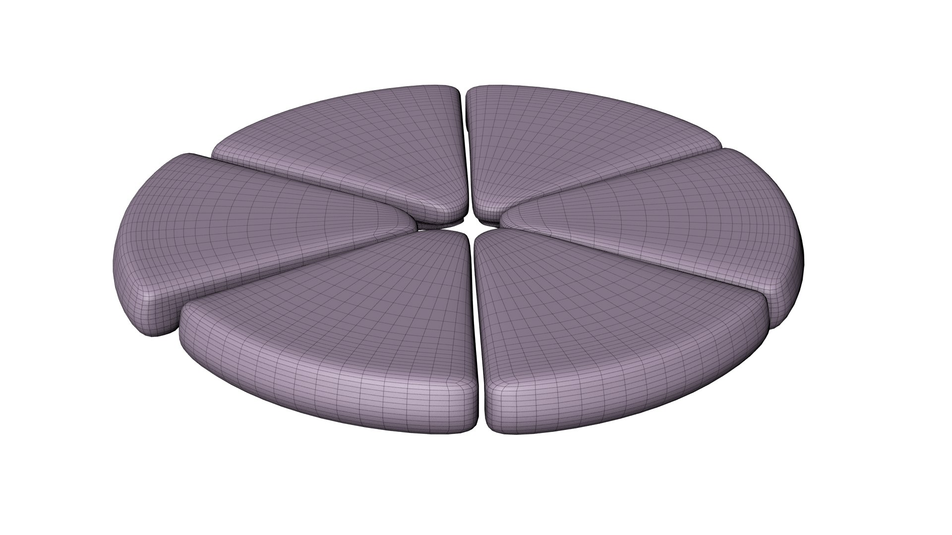 3D Cartoon Pizza Model - TurboSquid 2049623