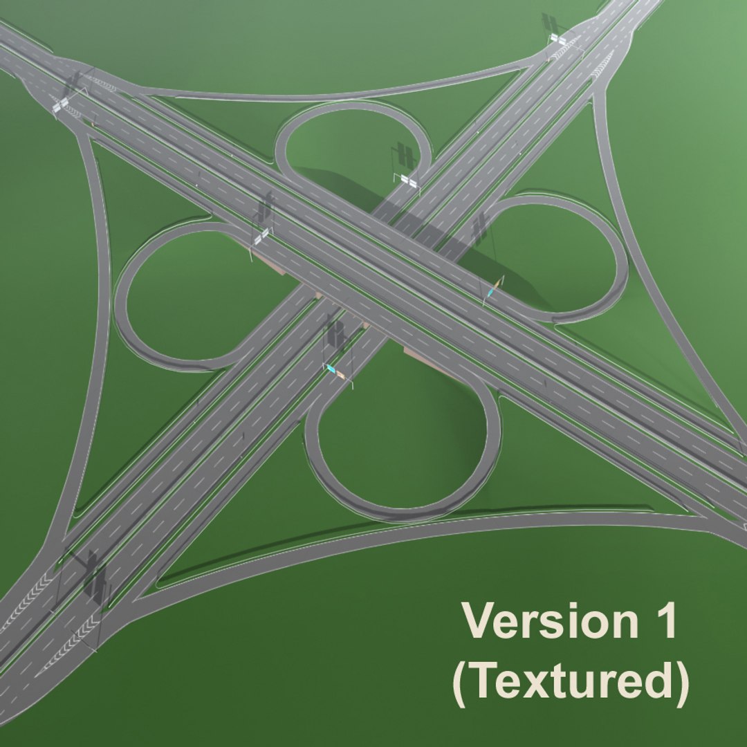 3ds Max Traffic Signs