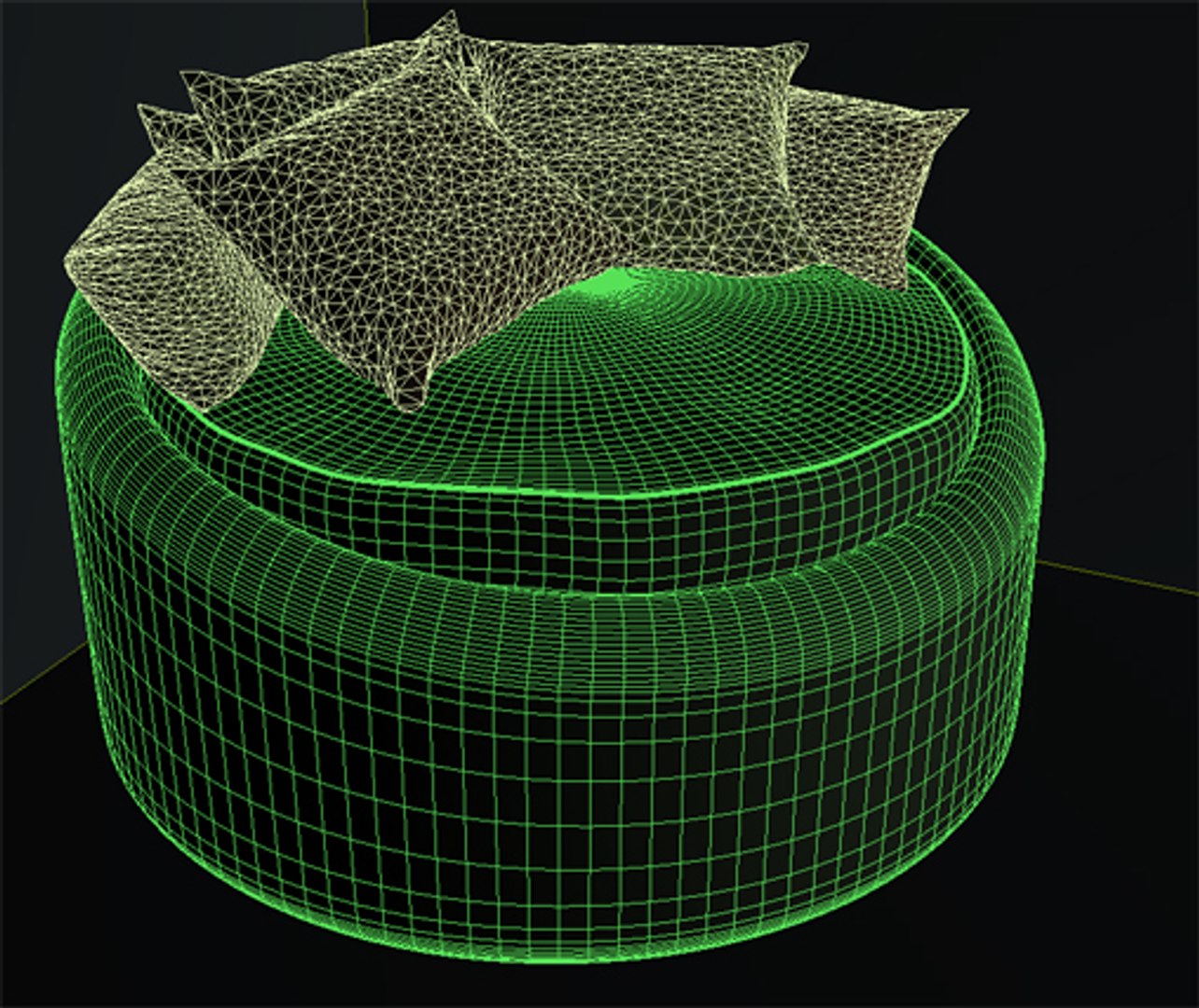 3d Galactica Sofa Brian Leib Model