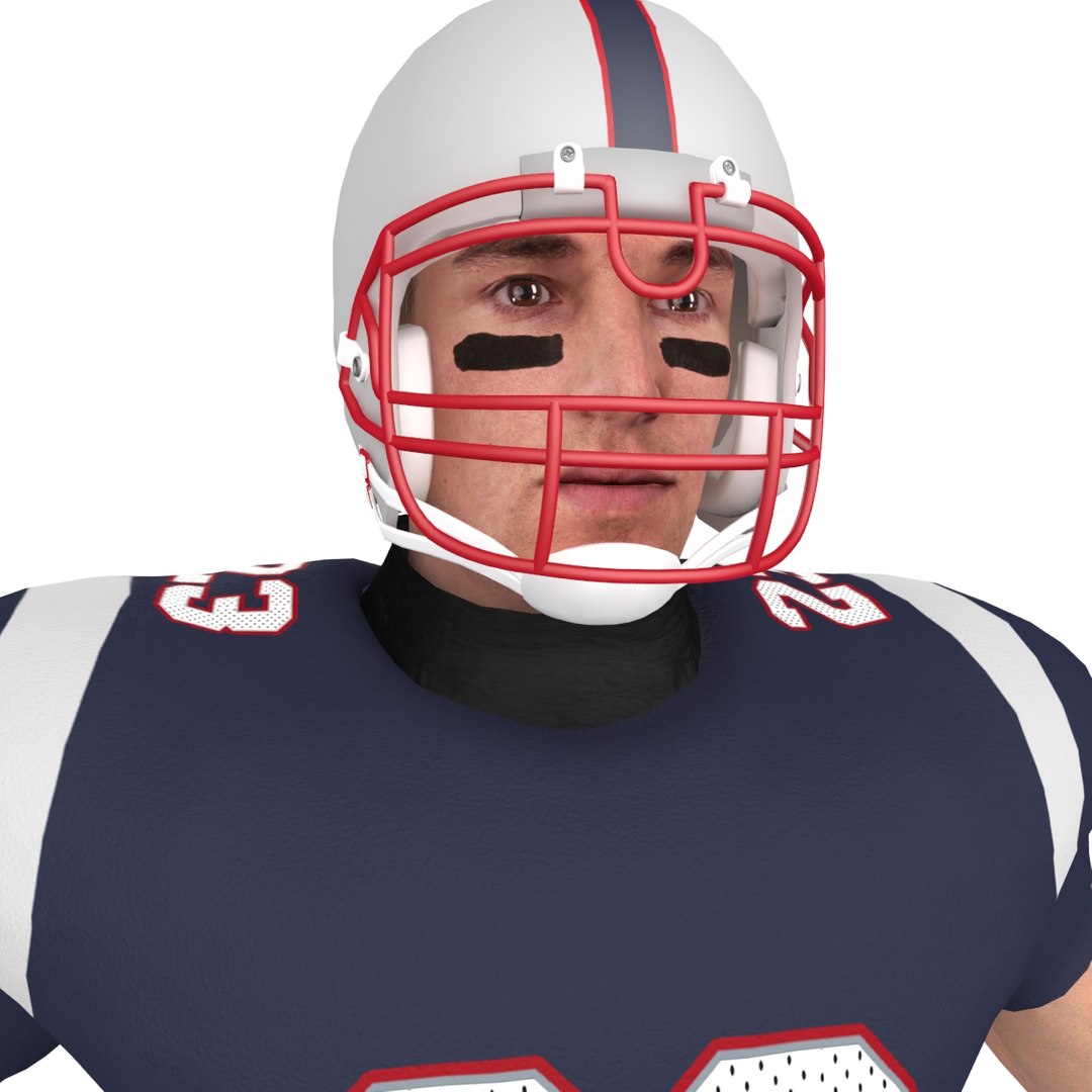 3D Model Football Player - TurboSquid 1350374