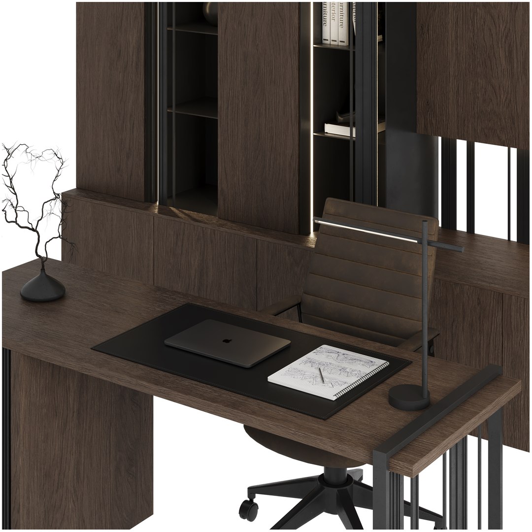 Workplace 002 3D Model - TurboSquid 2365733