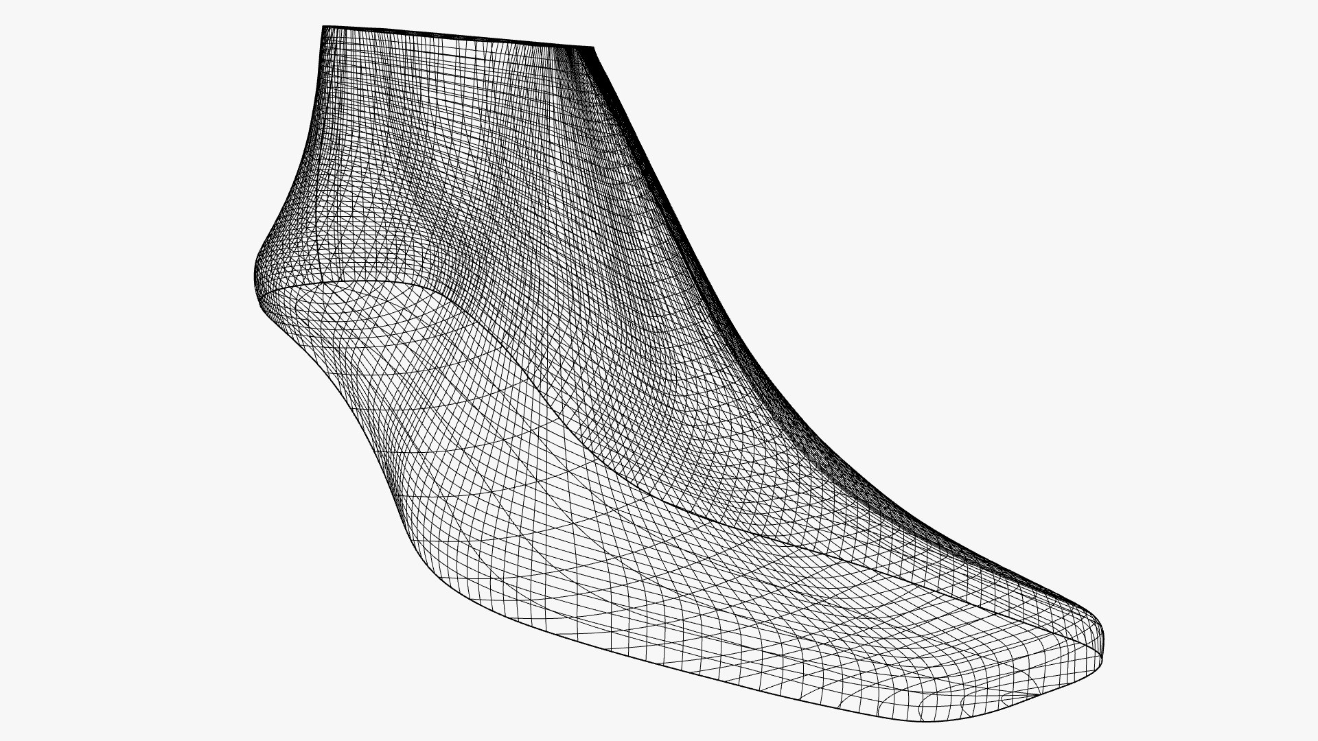 Woman Square Toe Shoe Last 3D Model - TurboSquid 1807224