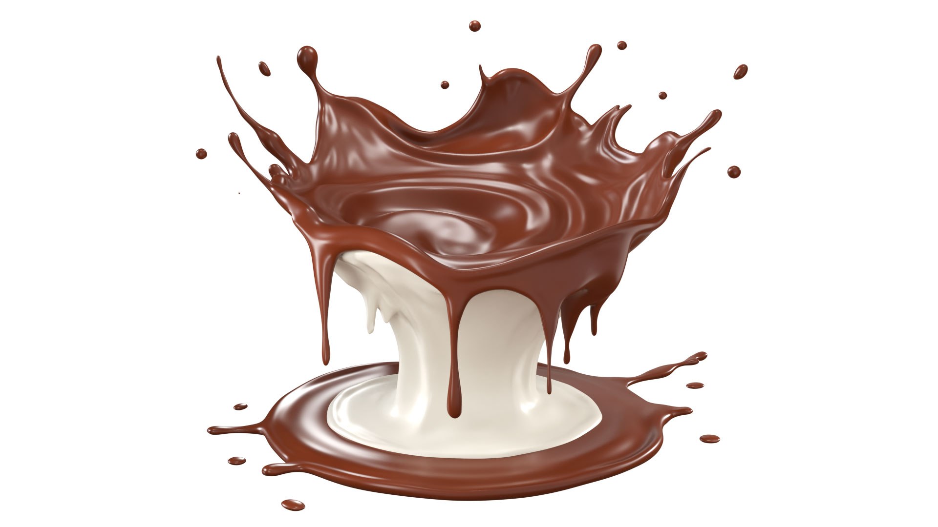 Chocolate Splash 26 3D - TurboSquid 2177969