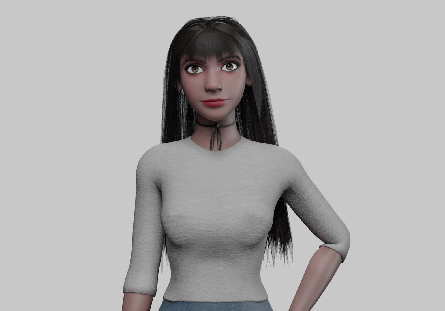 Standard Pretty Woman V33934 3D Model - TurboSquid 2267863