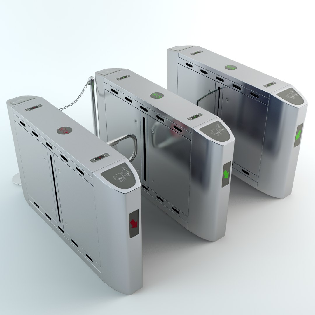 3d Model Intelligent Flap Gate