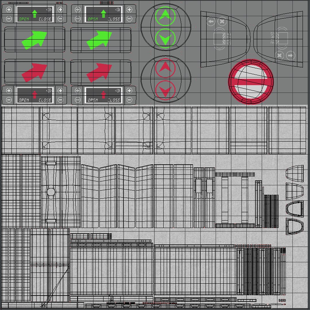 3d Model Intelligent Flap Gate