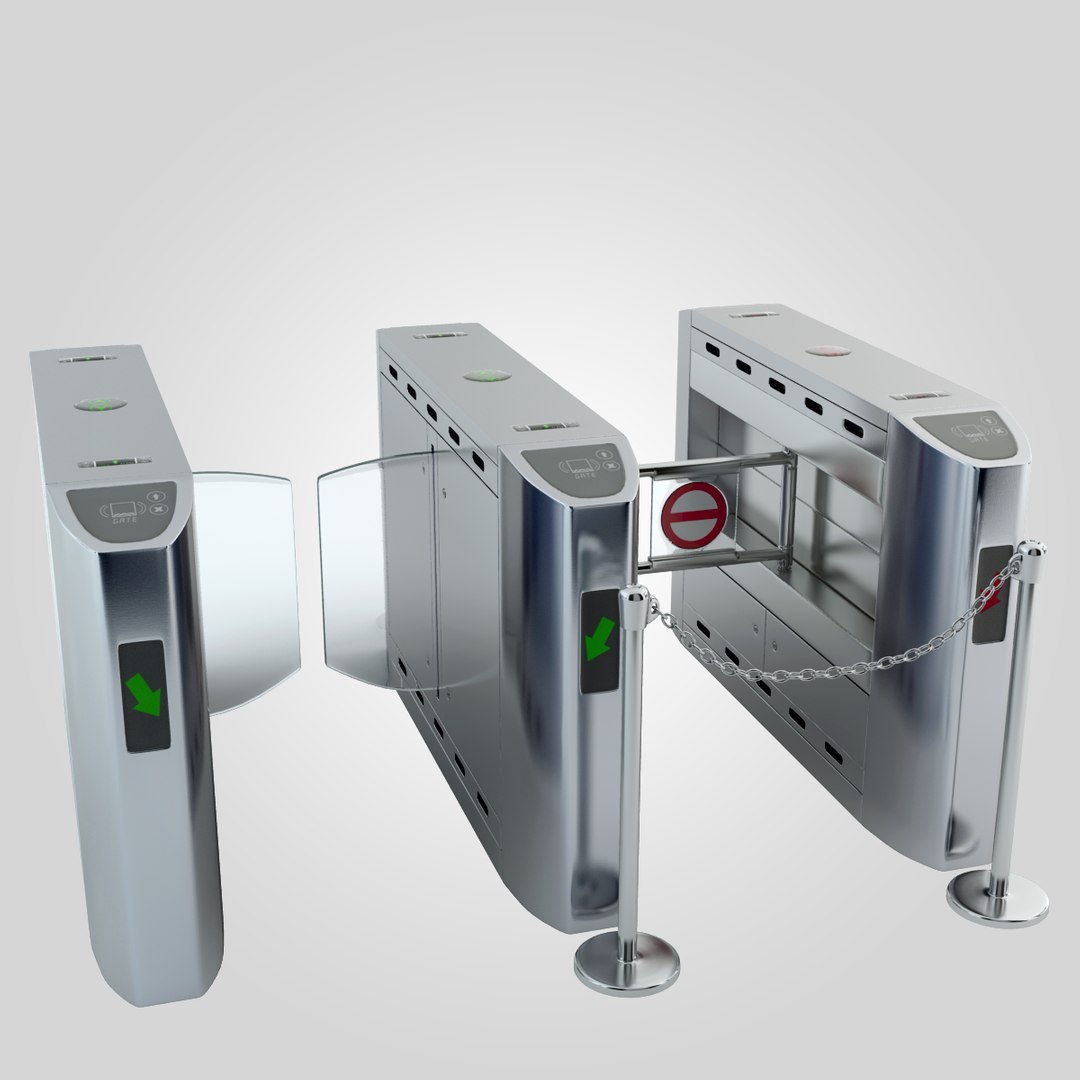 3d Model Intelligent Flap Gate