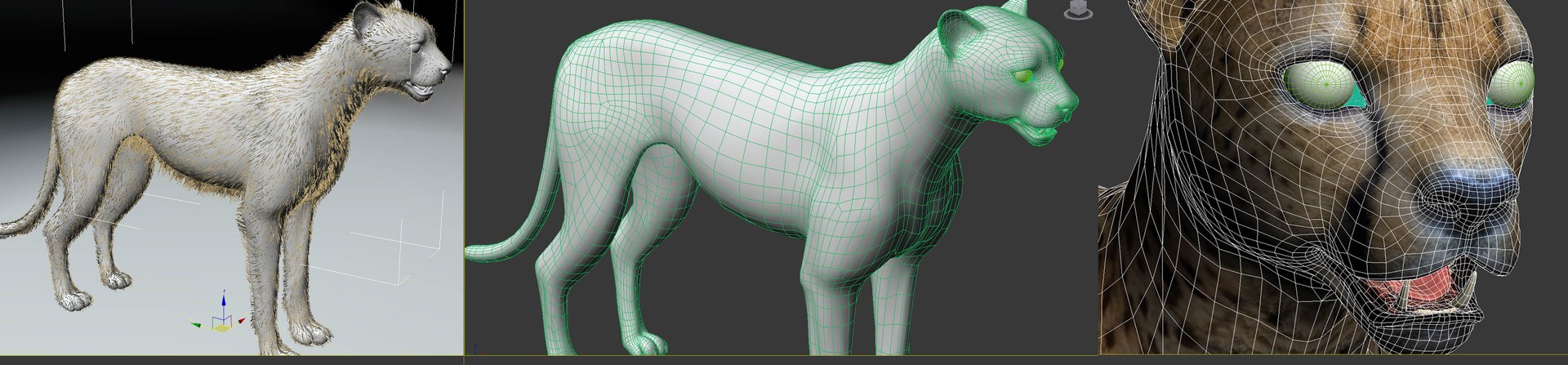 3d rigging animation cat