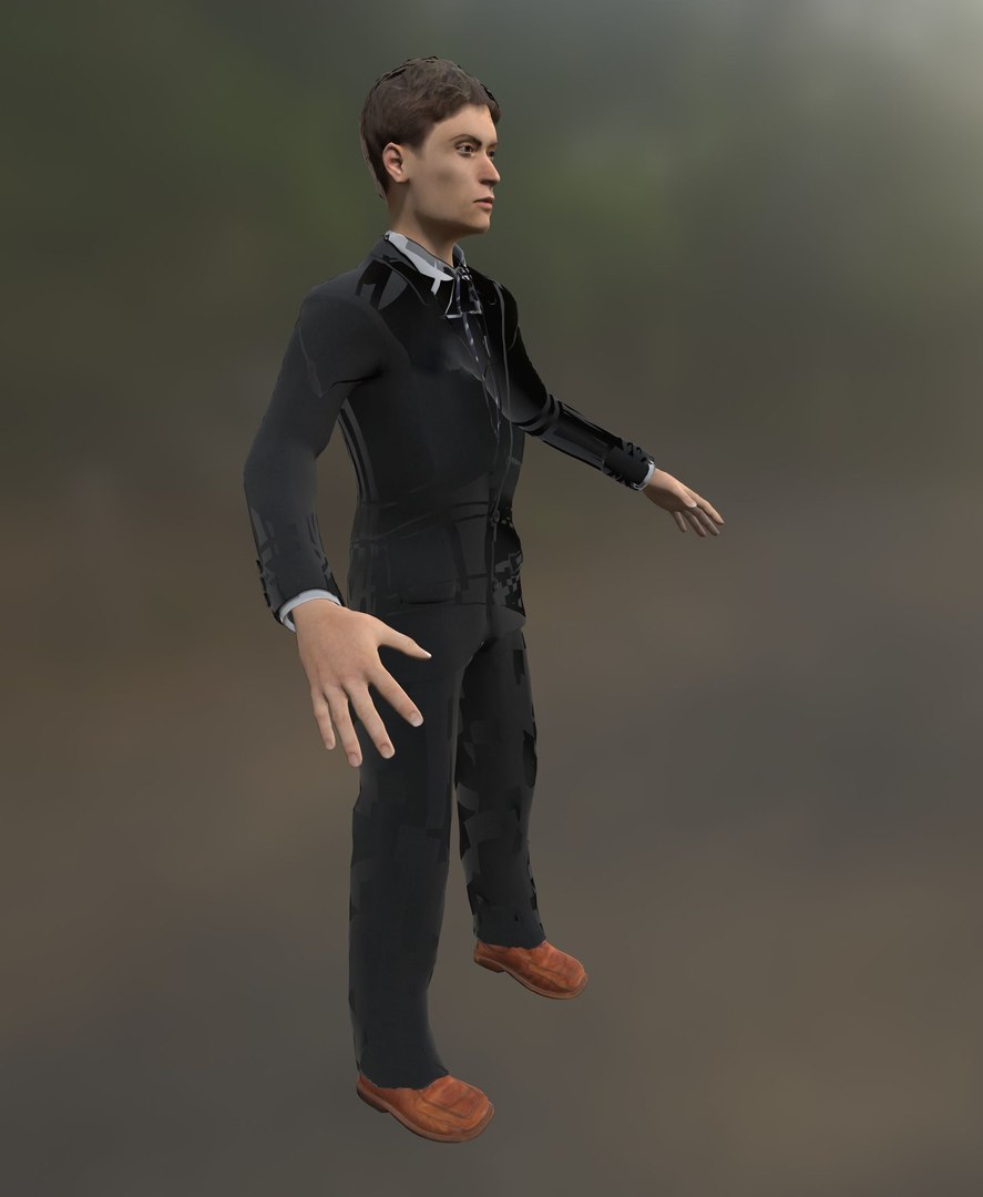 Free 3D Human-001 - TurboSquid 2014492
