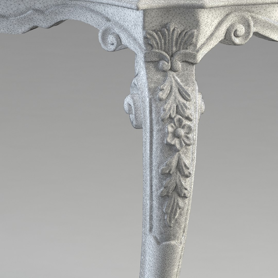 3d model writing desk