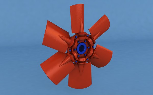 3D engine cooling fan - TurboSquid 1234149