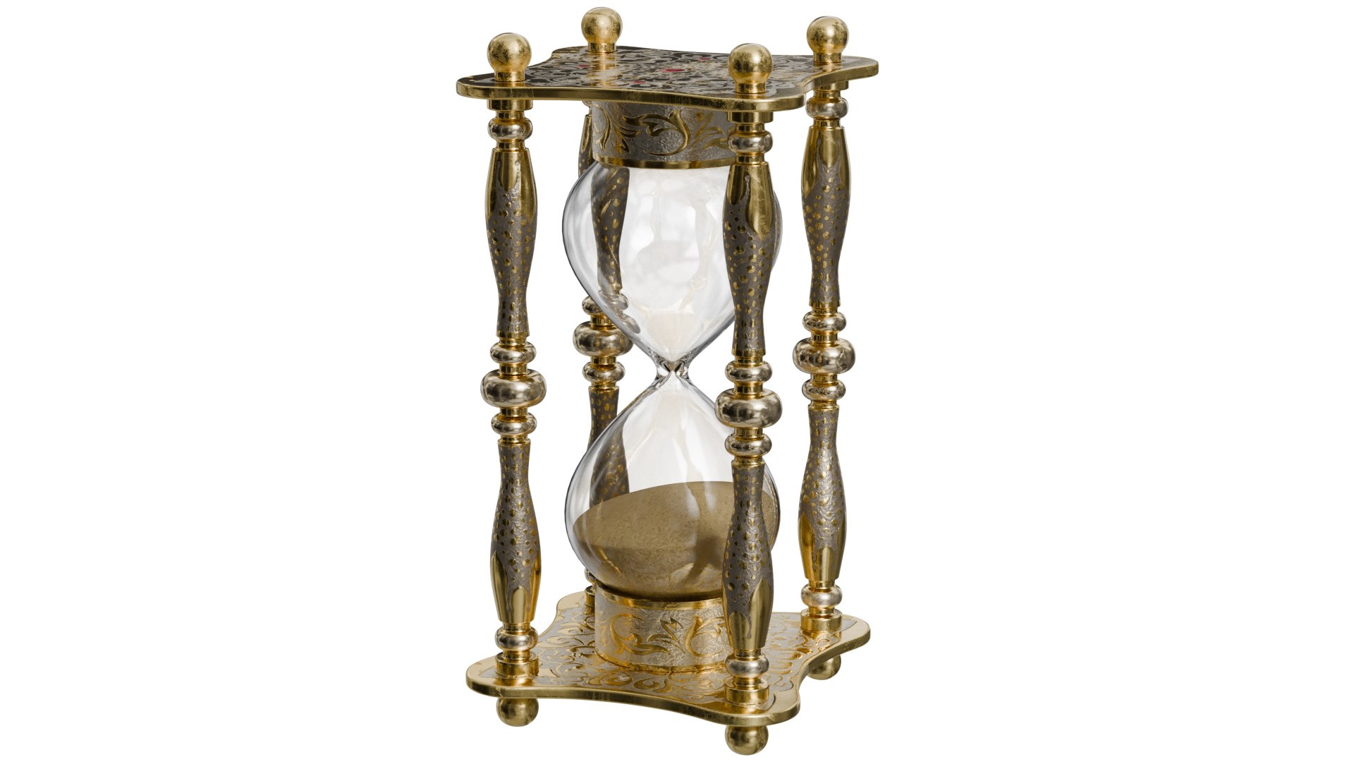 Hourglass 02 A 3D Model - TurboSquid 2257501