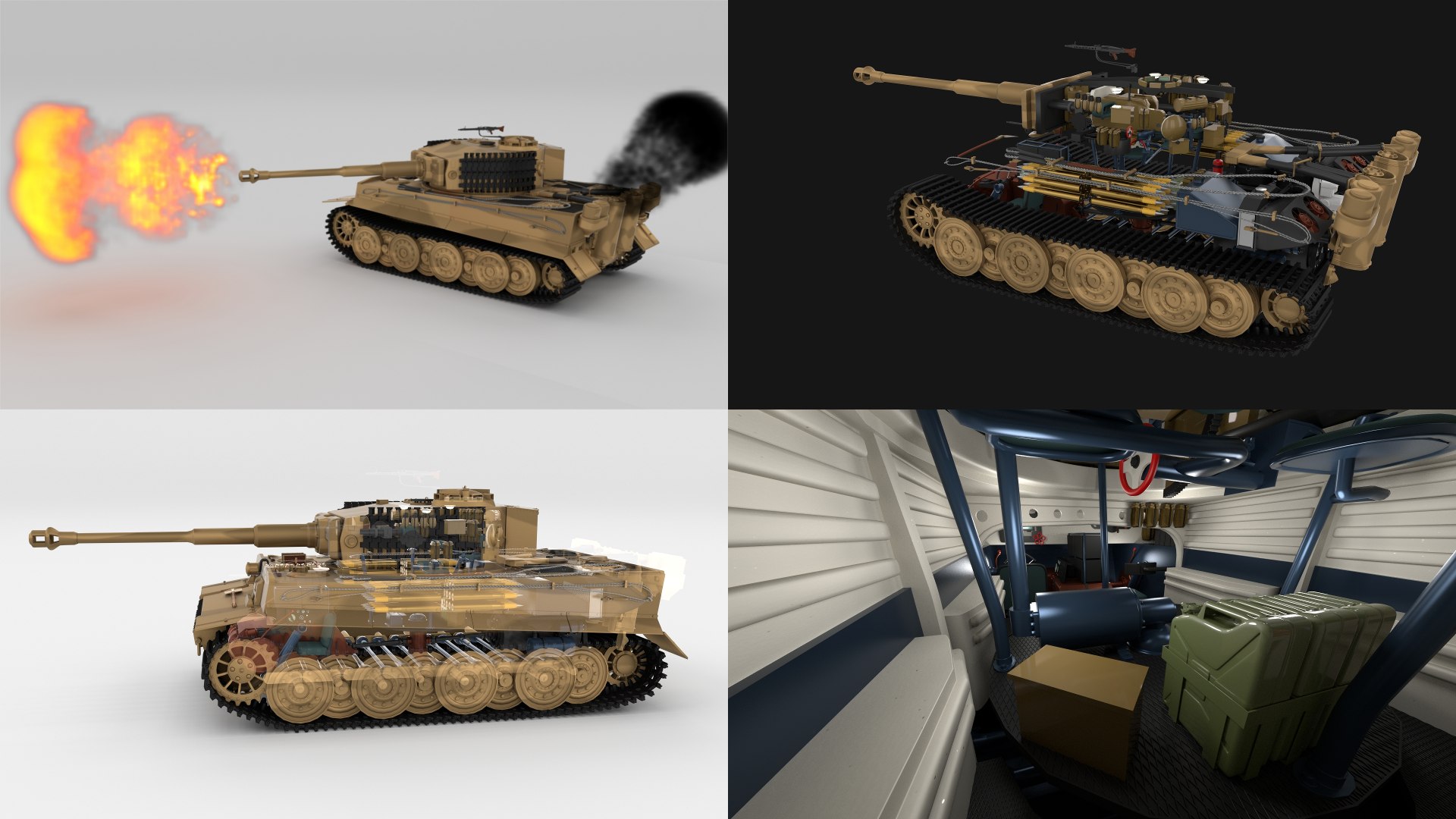 3d Built Tiger E Late Model