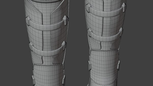 3D High Boots Low-poly model - TurboSquid 1893516