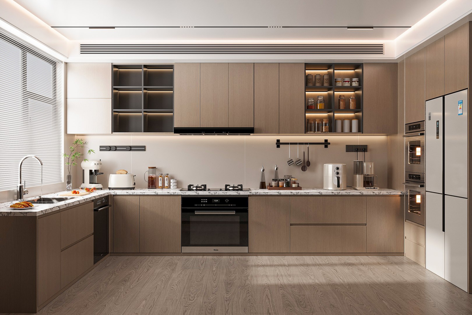 Modern Kitchen 3D Model - TurboSquid 2397595
