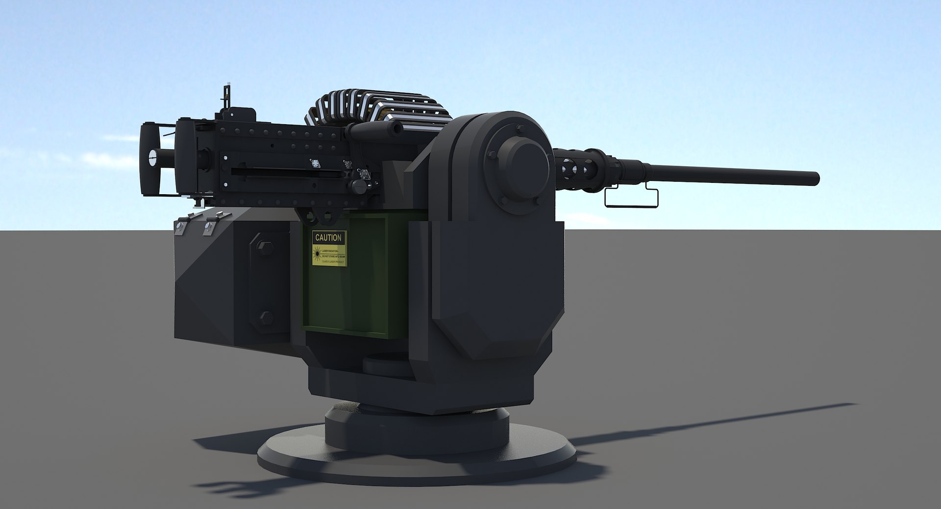 3D Model M2 Browning Crows - TurboSquid 1170760