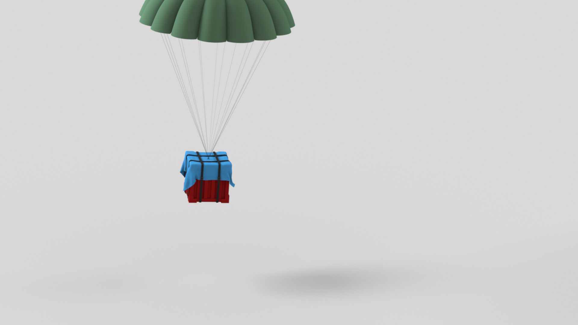 Pubg Airdrop Parachute 3D - TurboSquid 1532802