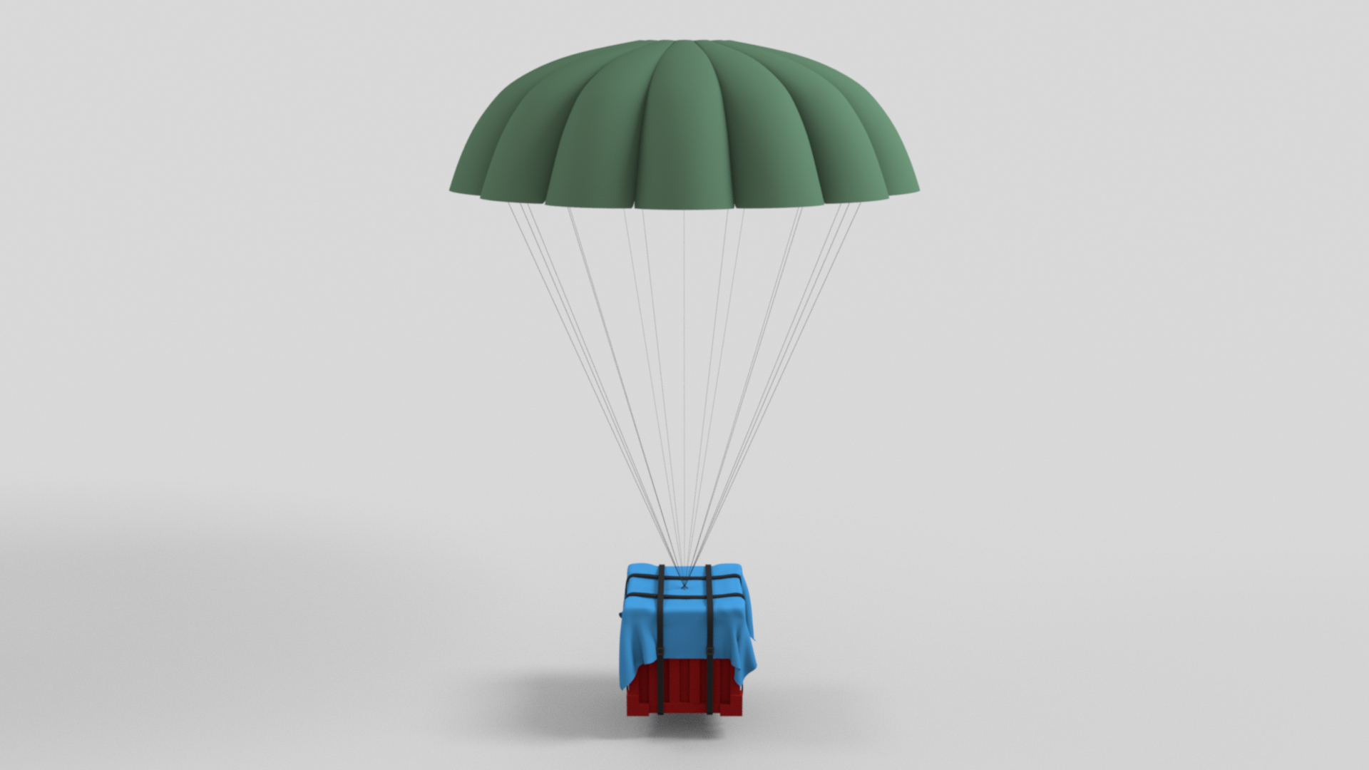 Pubg Airdrop Parachute 3D - TurboSquid 1532802