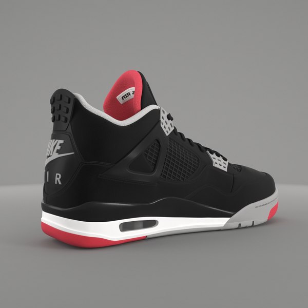 Air Jordan 4 retro criado PBR Modelo 3D - TurboSquid 1536794