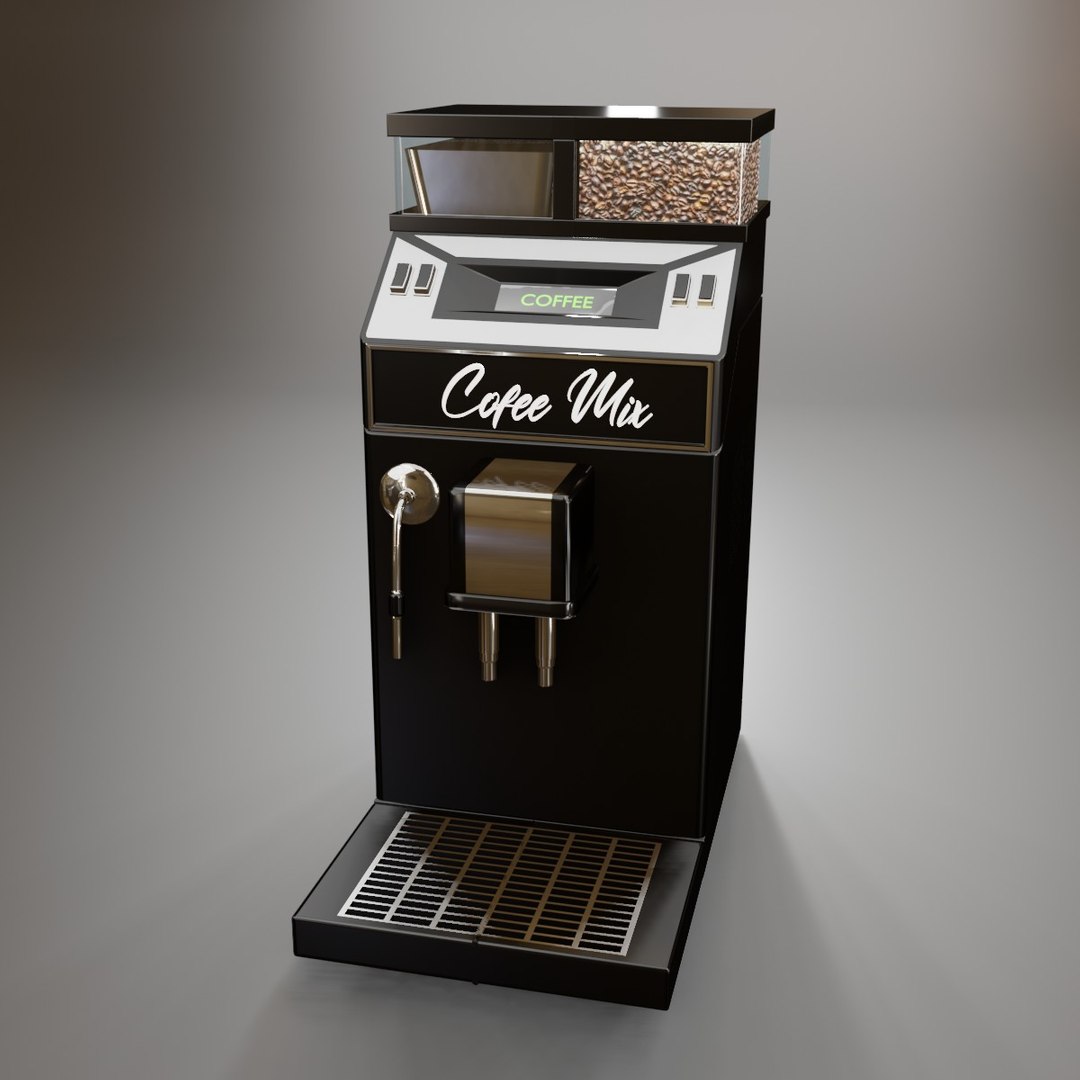 3D coffee model - TurboSquid 1672243
