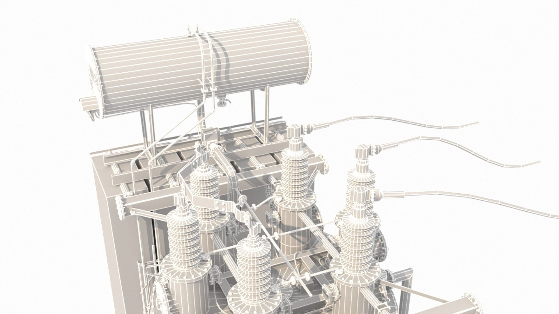 High Voltage Reactor 1 3D Model - TurboSquid 2313456