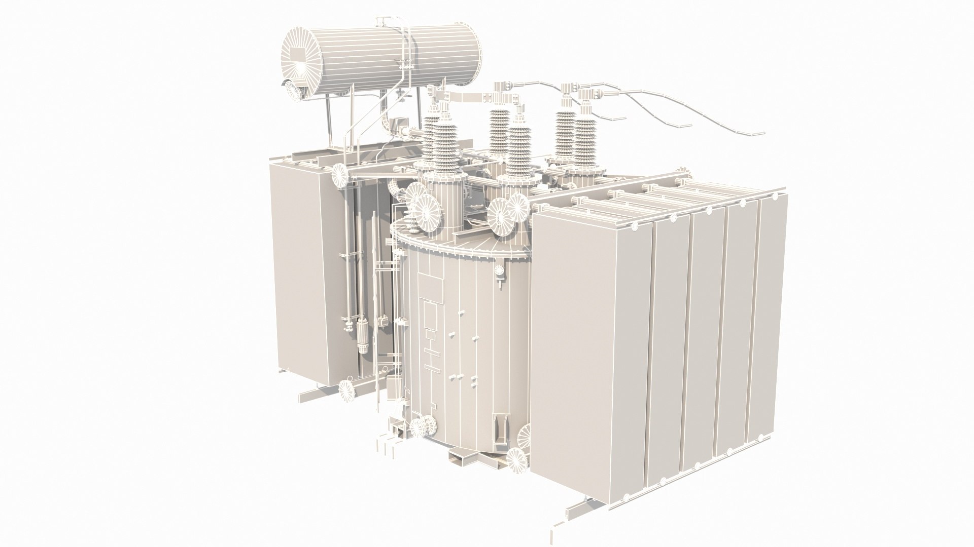 High Voltage Reactor 1 3D Model - TurboSquid 2313456