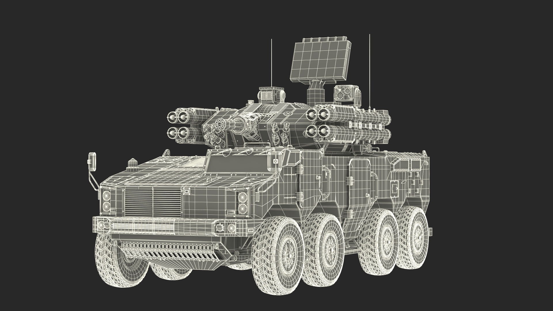 Surface To Air Missile System Used Rigged 3D - TurboSquid 2366371