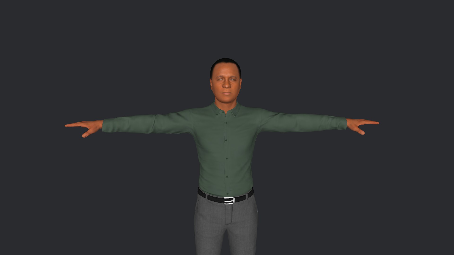 3D Keith Mitchell Hyper Realistic Full Body Fully Rigged 3D Character ...